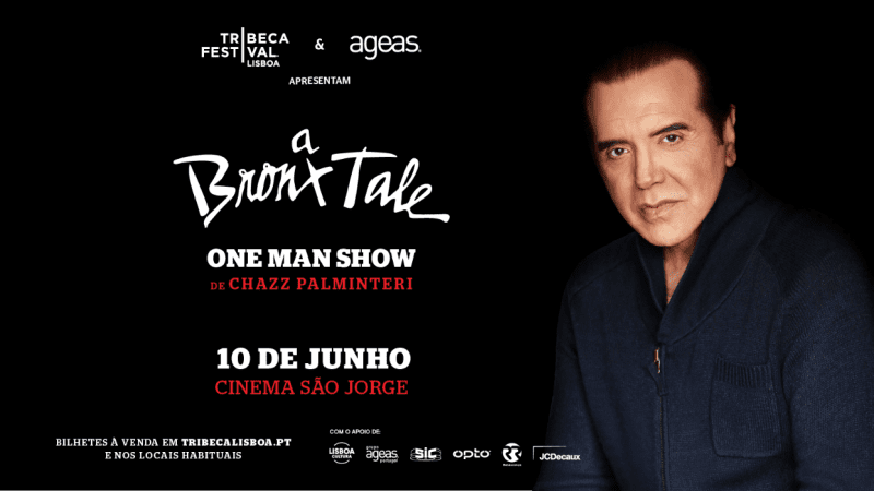 Tribeca Festival Lisboa apresenta A Bronx Tale: One man show em junho