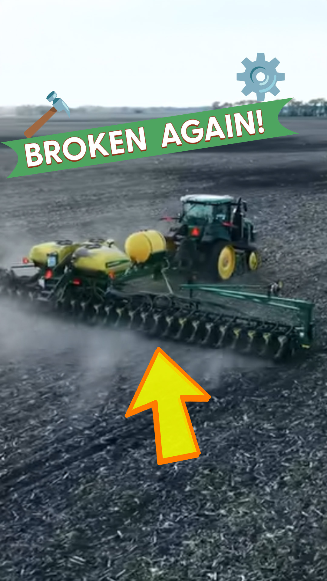 It was going so good! Blew the main hose