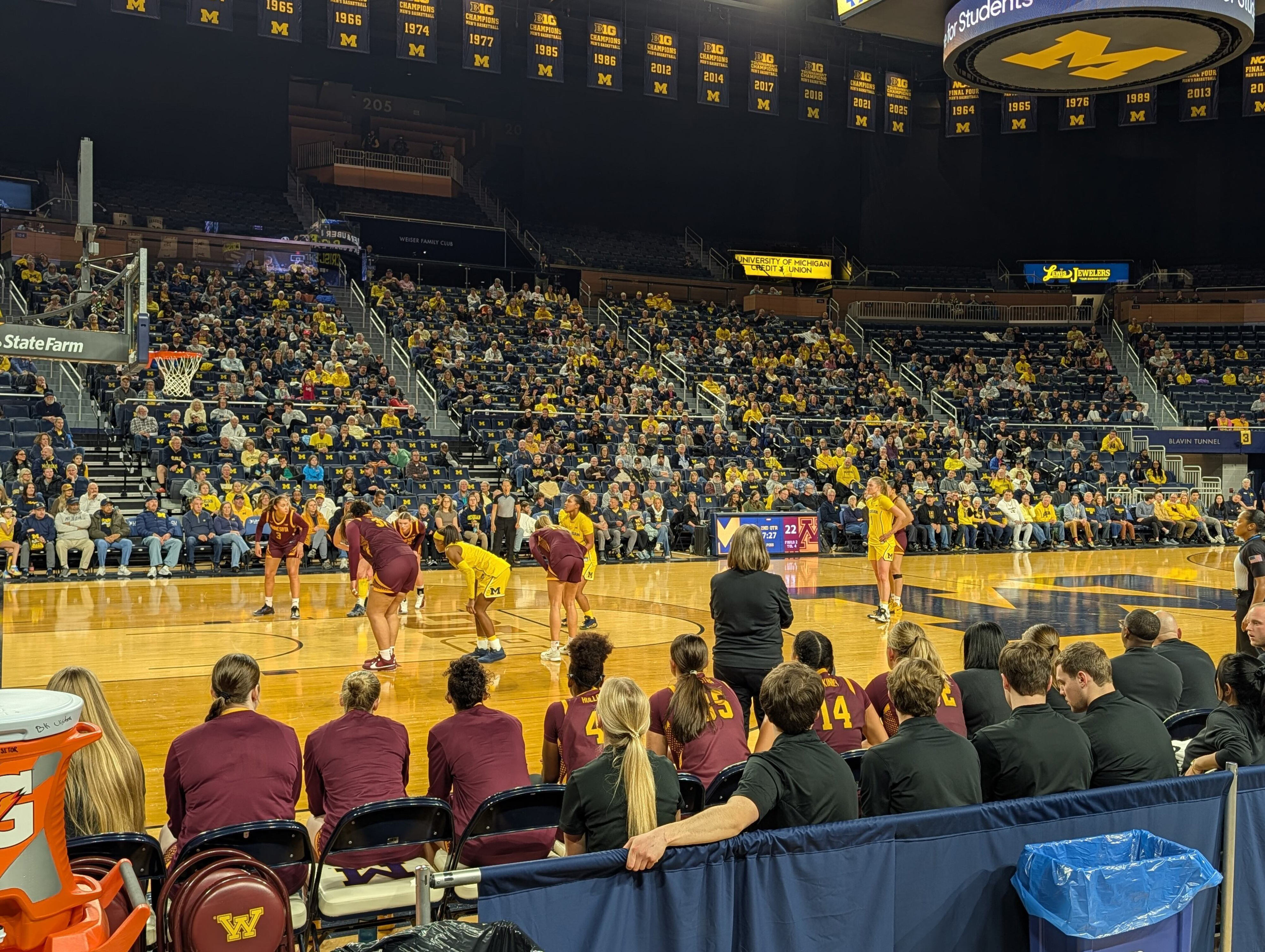 Olivia Olson’s big game pushes Michigan over Minnesota