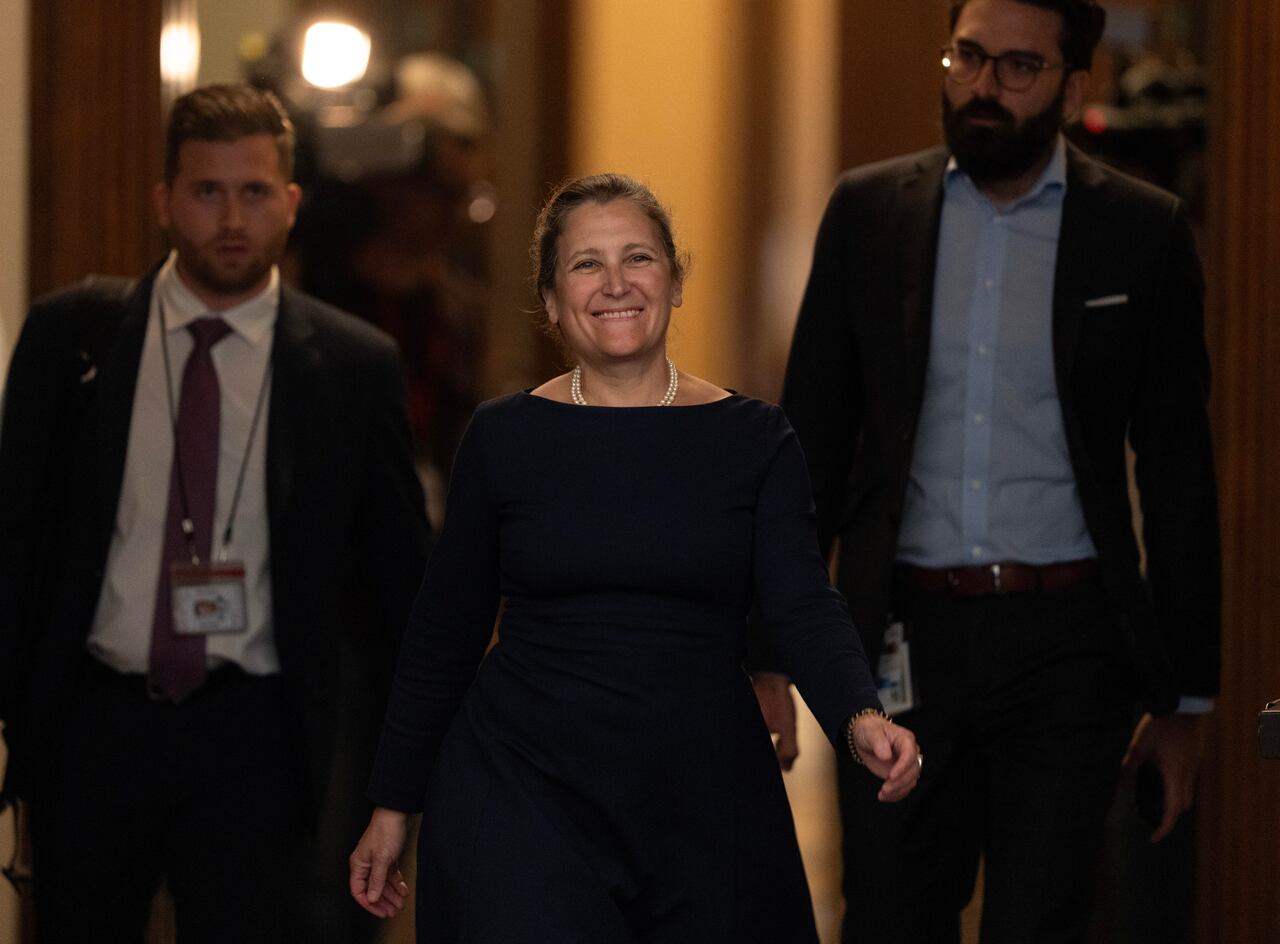 Chrystia Freeland to step down as Liberal MP
