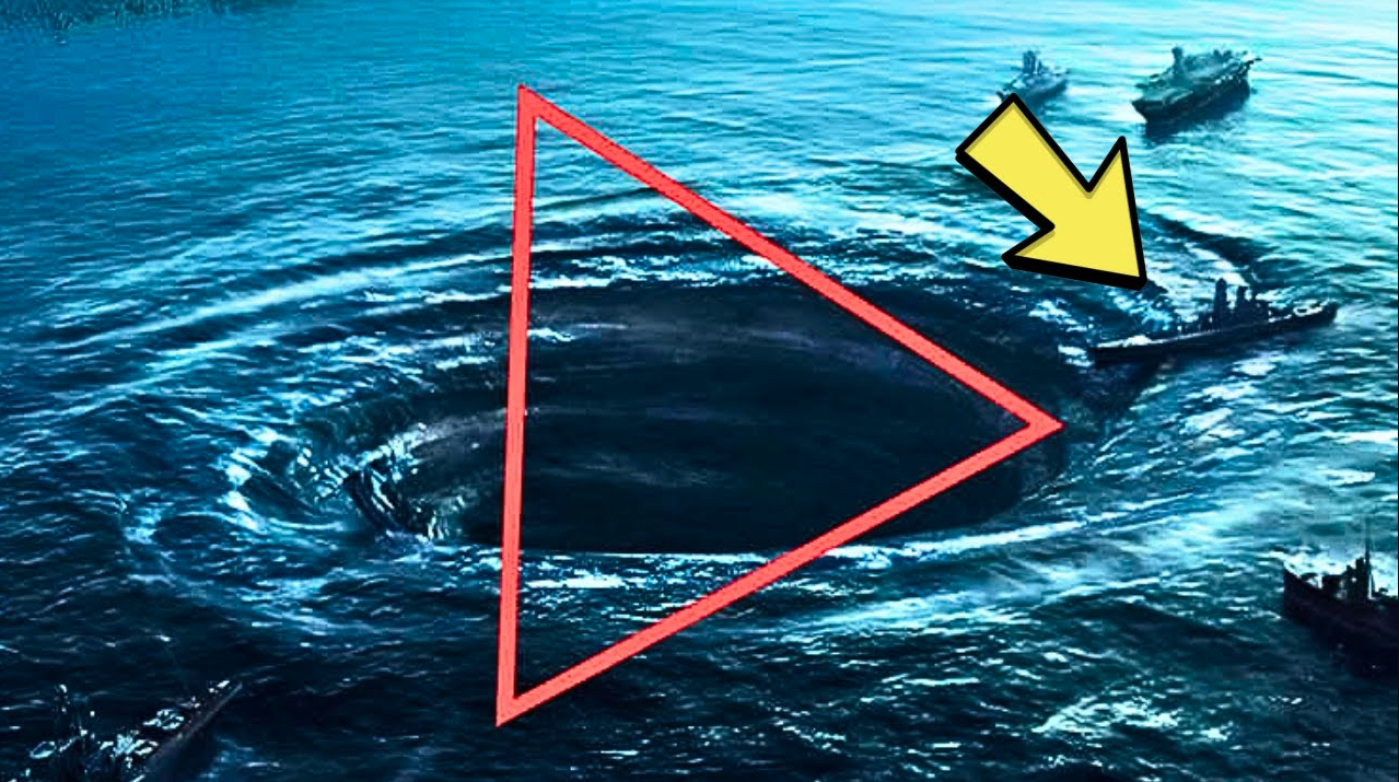 Abandoned ship spotted by sailors near the Bermuda Triangle