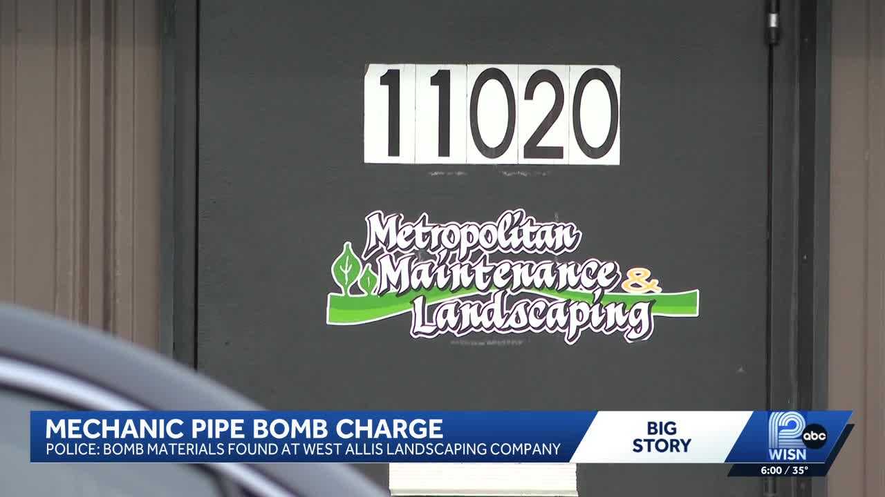 Police: Man had explosive materials at West Allis landscaping company