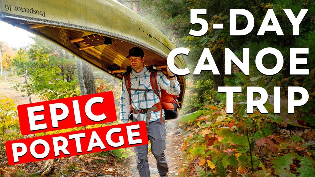 Brutal portage | 5-day canoe trip in Killarney