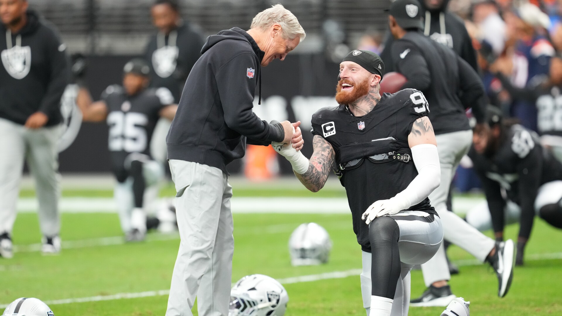 Maxx Crosby addresses Pete Carroll's firing