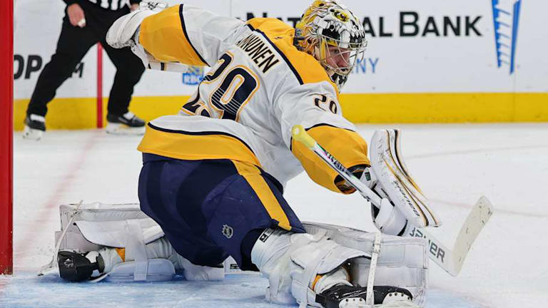 Justus Annunen found a home in Nashville he couldn’t with the Avalanche