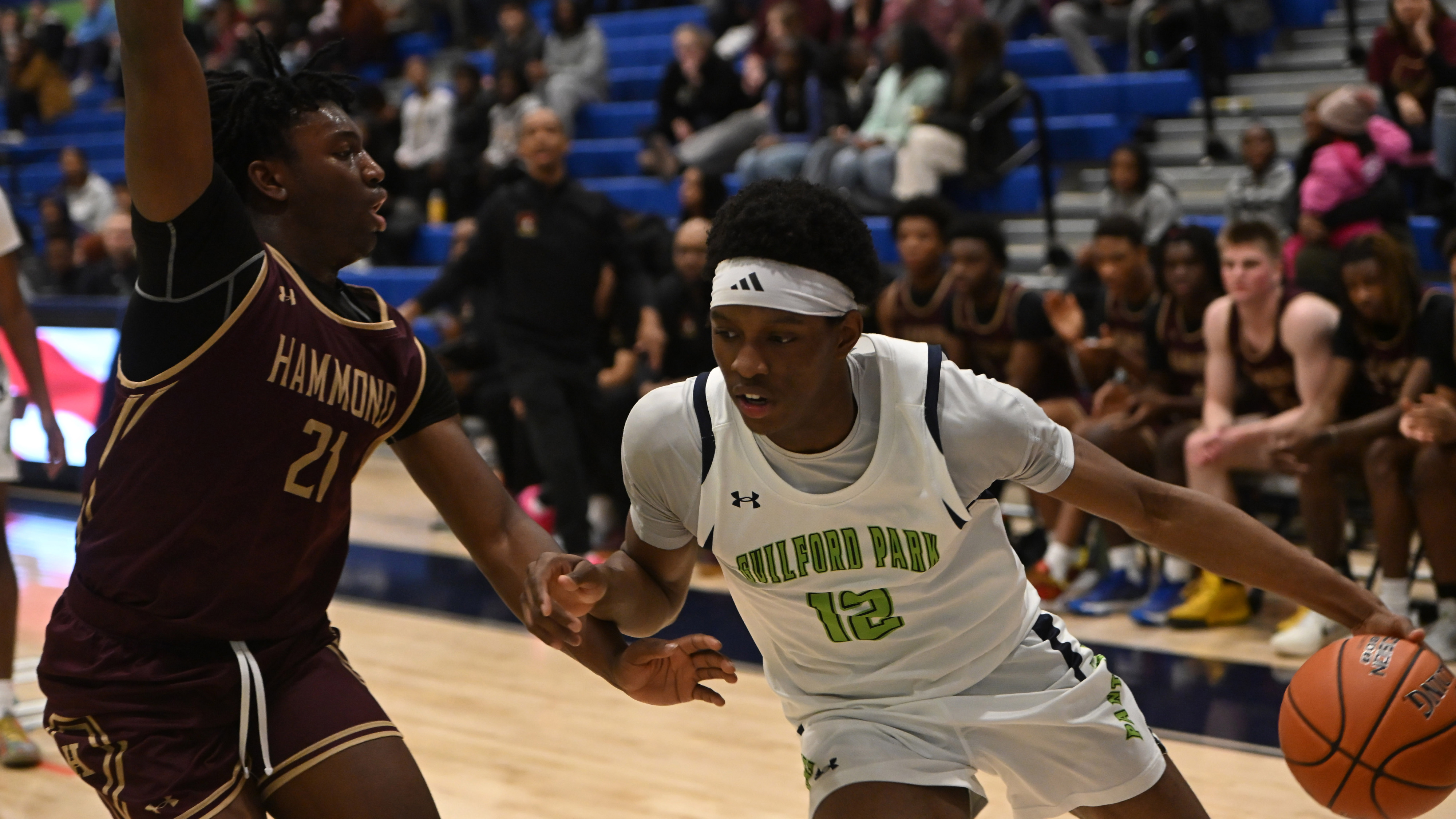 Guilford Park boys basketball fends off late Hammond surge for 70-66 win