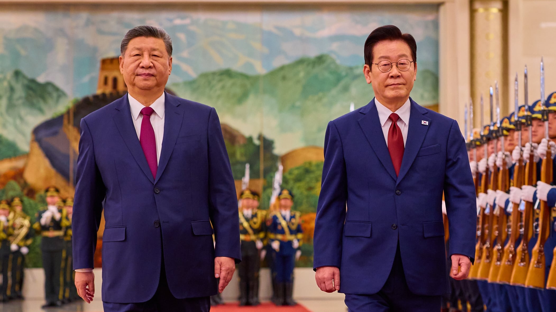 President Lee aims to make South Korea-China relations irreversible