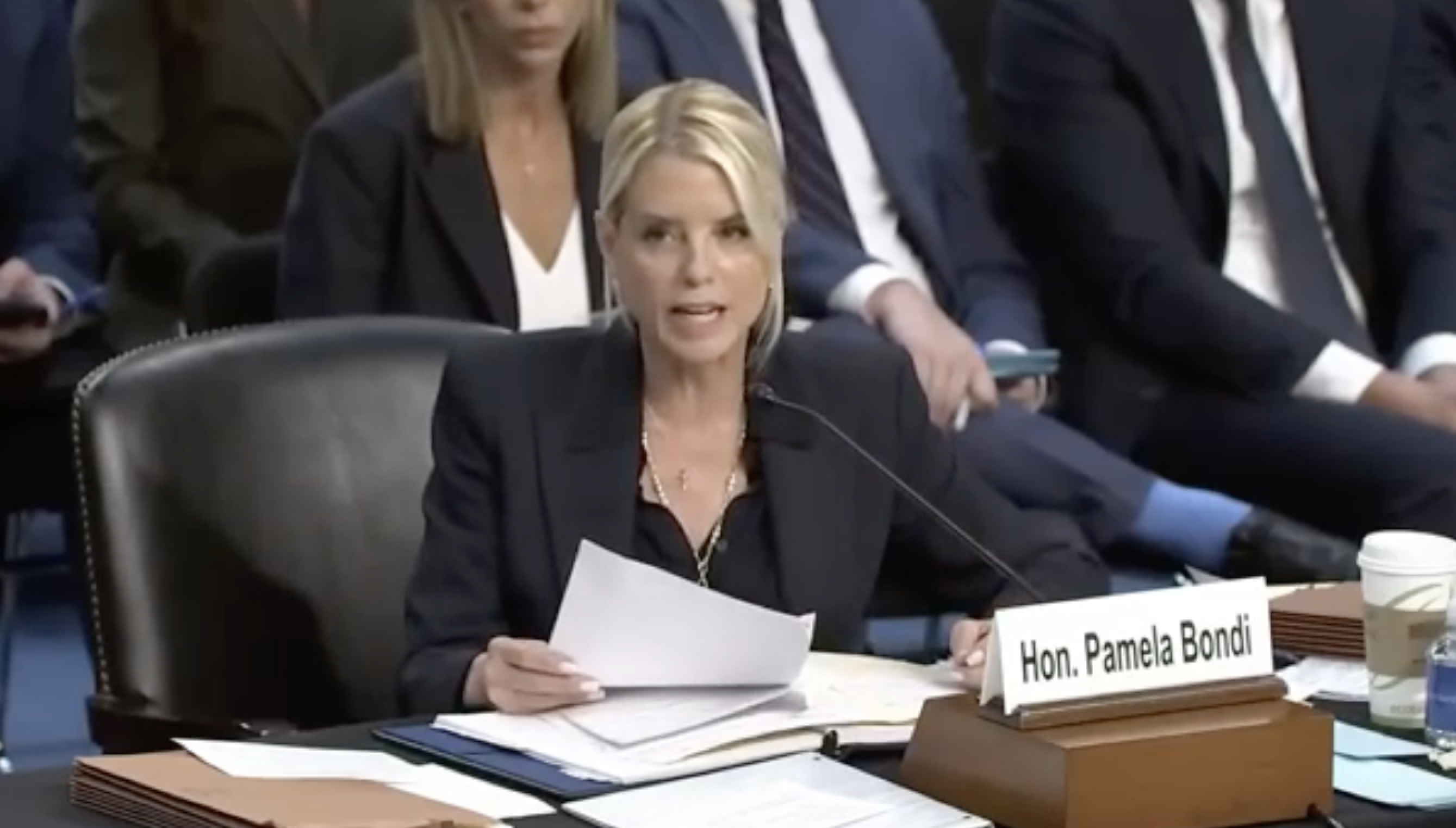 'You voted to shut down the government': Pam Bondi becomes enraged ...