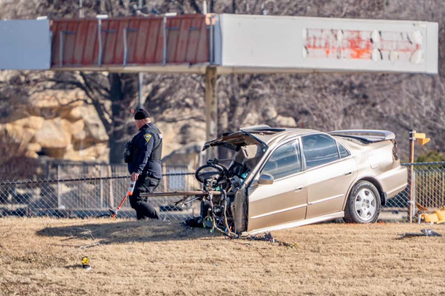 Driver airlifted to Wichita hospital after three-car crash in Salina