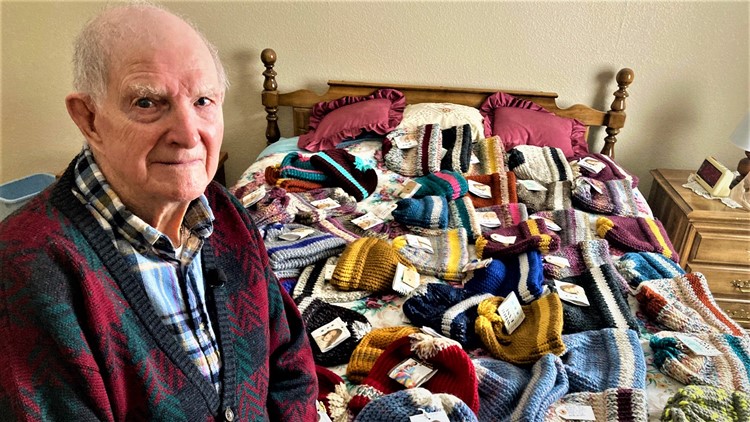 Knitter of 2,000 hats for Salvation Army has died