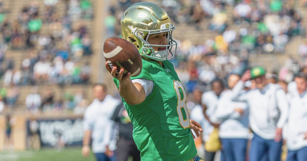 Flip alert? Kentucky makes suprise push for Notre Dame QB transfer ...