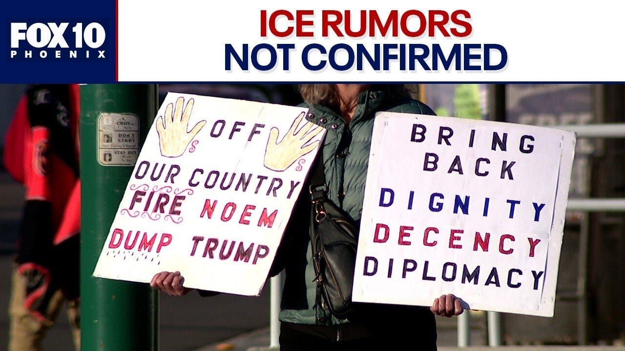 ICE rumors in Phoenix not confirmed by lawmakers