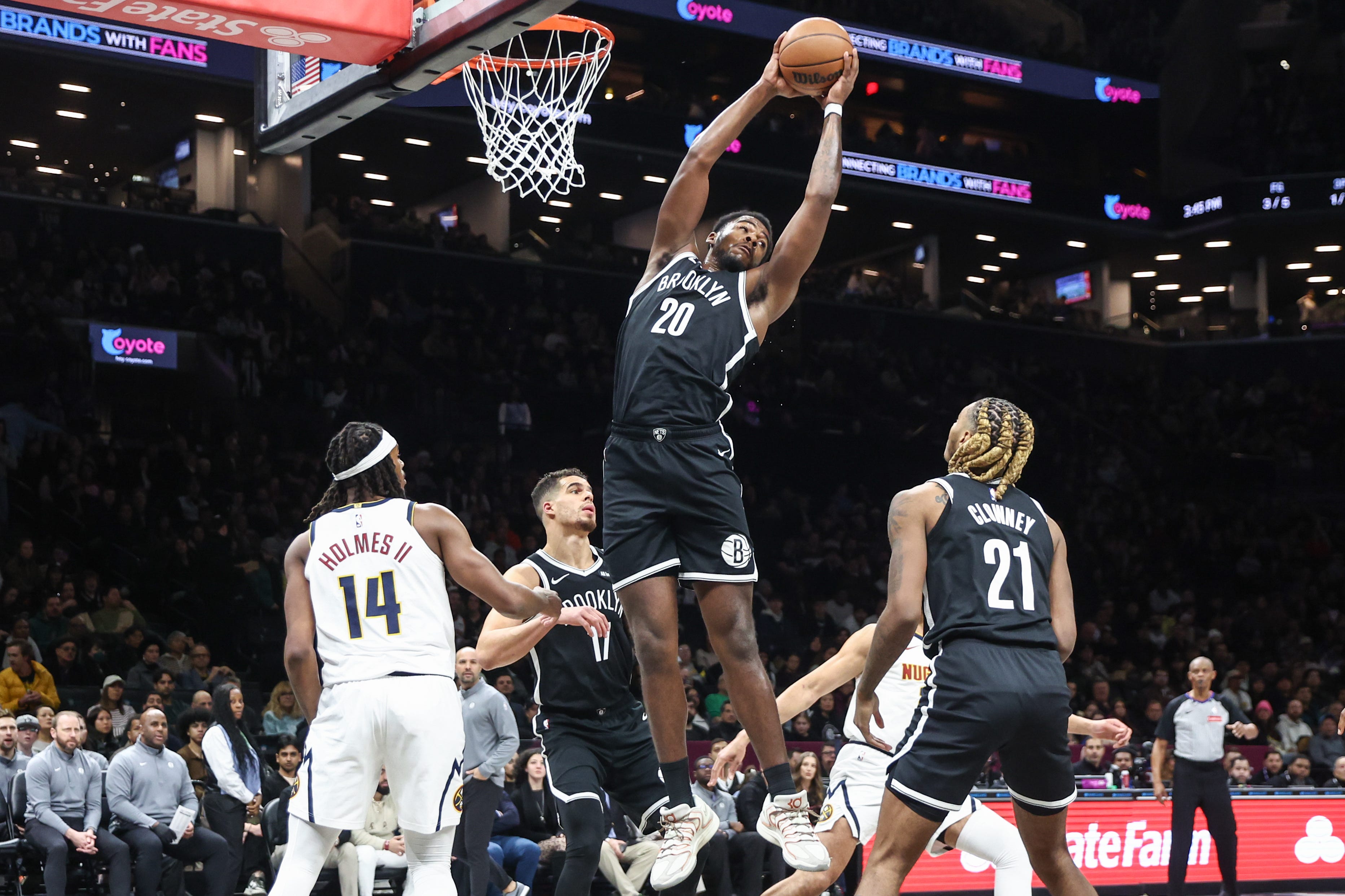 Nets' Day'Ron Sharpe explains mindset getting ready for starting role