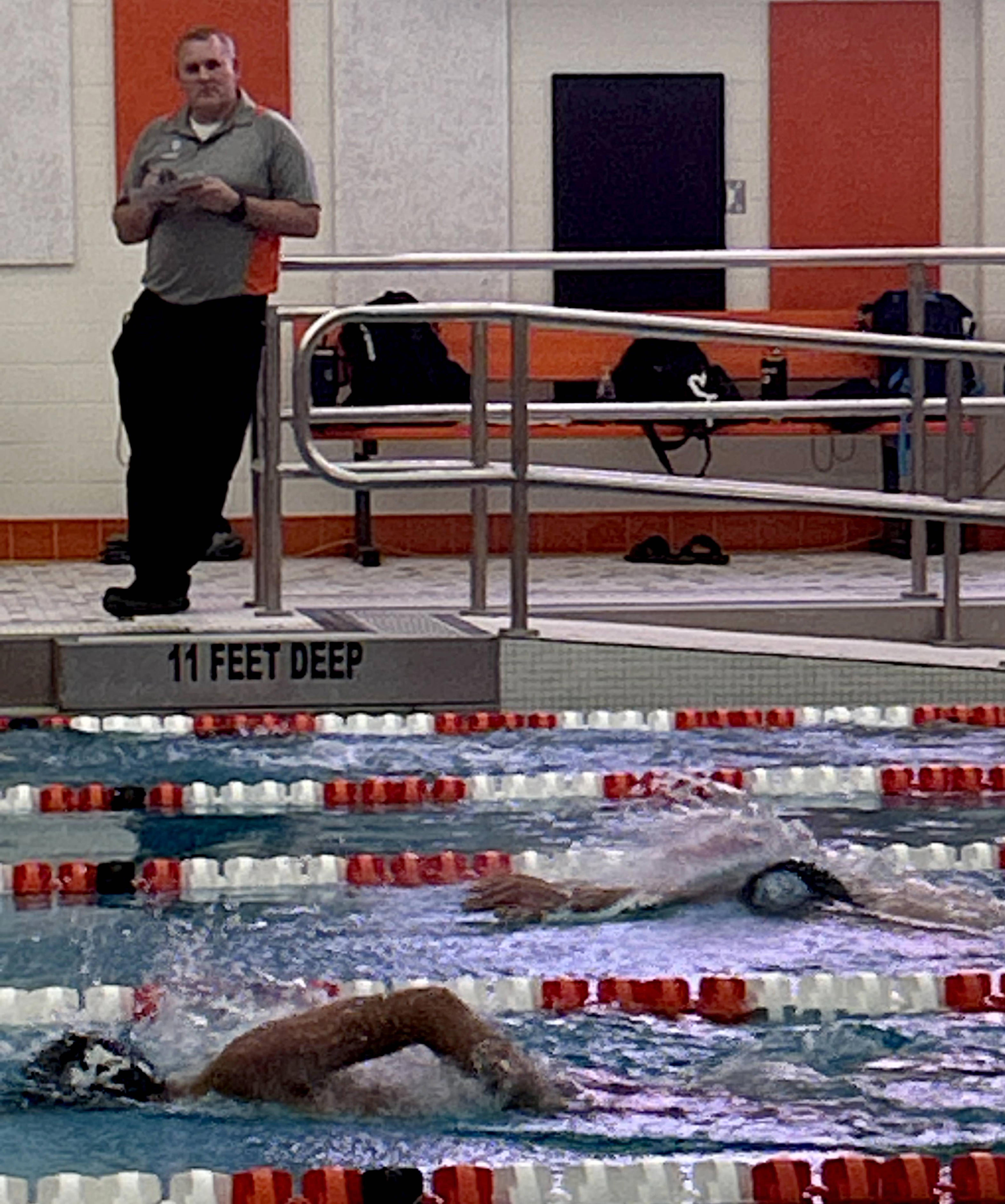 Harbor Creek swimmers and divers honor late coach Maxine Lundberg