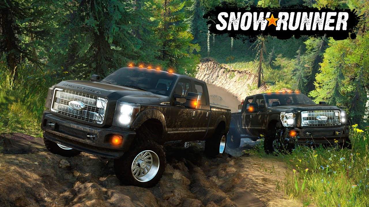 ¡Con lodo hasta el techo! | Impresionantes Ford Banks 4X4 | Snow Runner