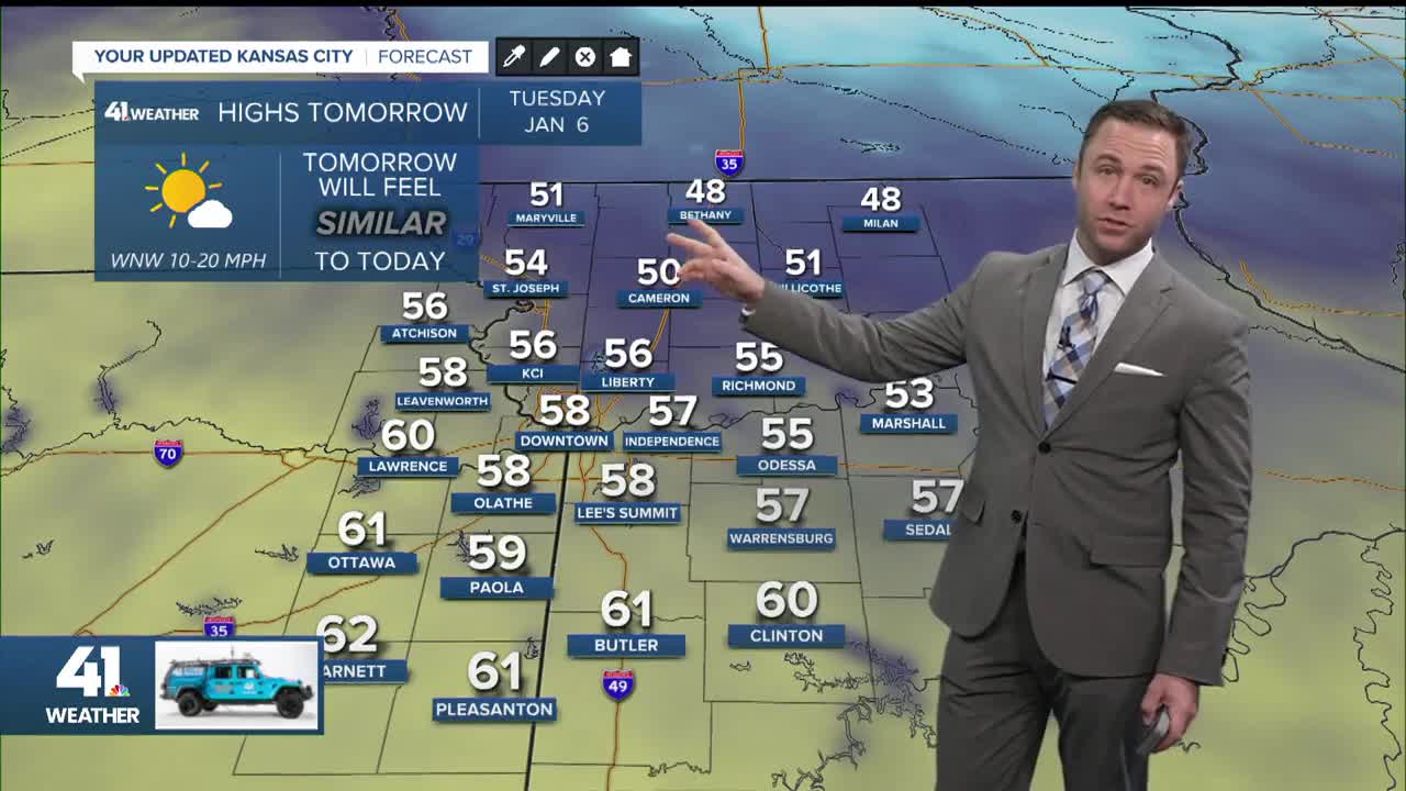 Monday night forecast