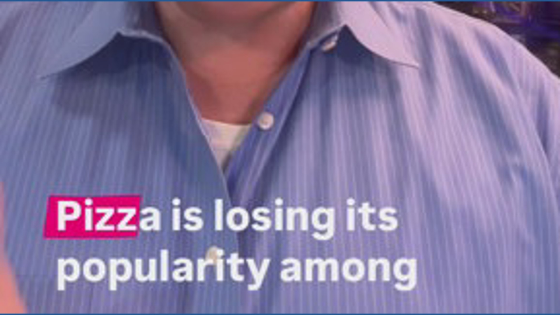 Pizza falls in US popularity