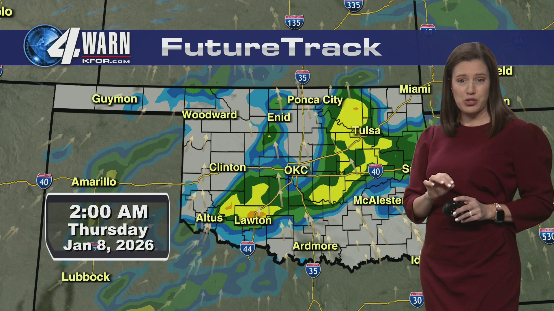 Meteorologist Emily Sutton talks about finally seeing some rain! (1/5 ...