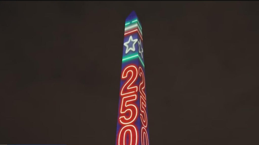 The American story projected on the Washington Monument came from North ...