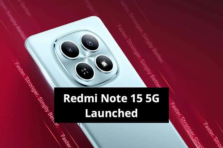 Redmi Note 15 5G launched in India with 108MP camera, Snapdragon chip ...