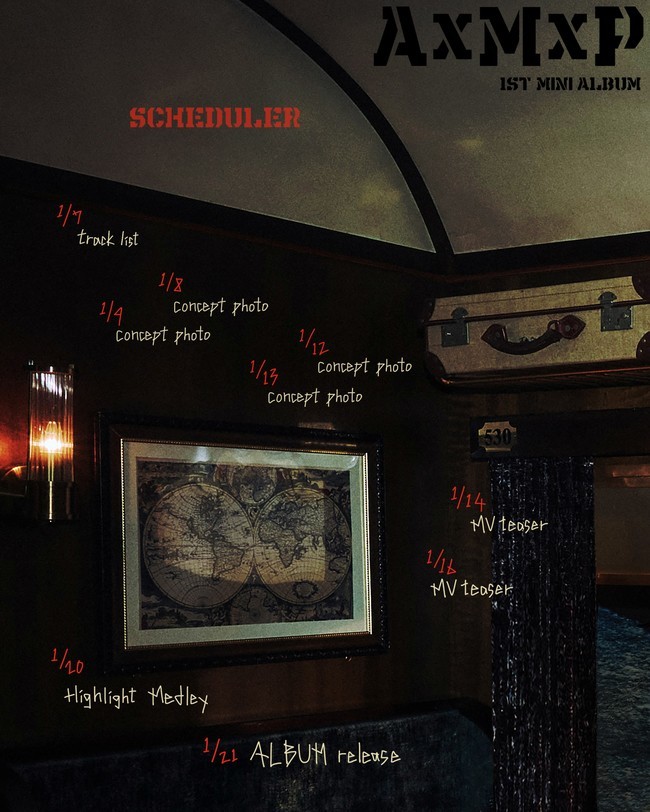 FNC 밴드 AxMxP, 21일 컴백 카운트다운