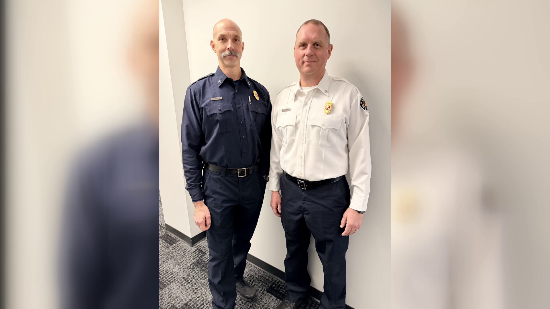 South Bend Fire Department promotes 2 captains to battalion chief