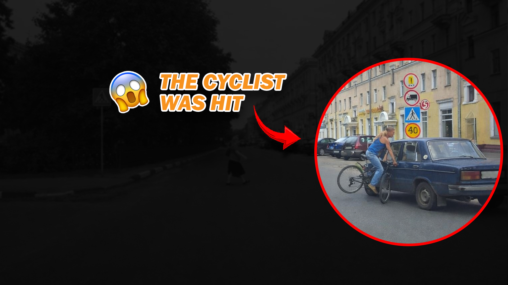 Lost focus and caused an accident