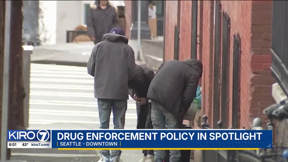 Video: Seattle drug enforcement policy in the spotlight