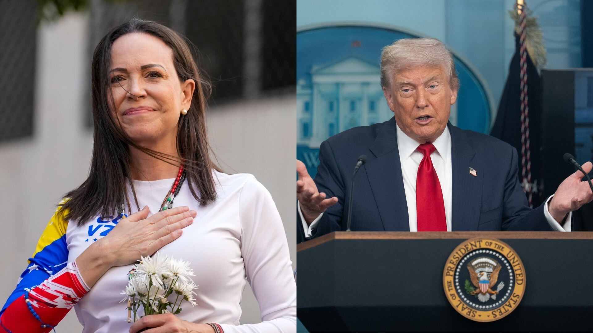 El “berrinche” de Donald Trump contra María Corina Machado por el Nobel ...