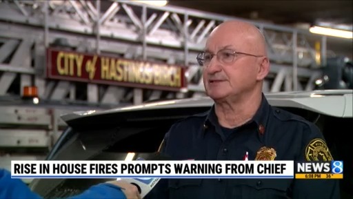 Hastings fire chief urges smoke detectors after spate of house fires