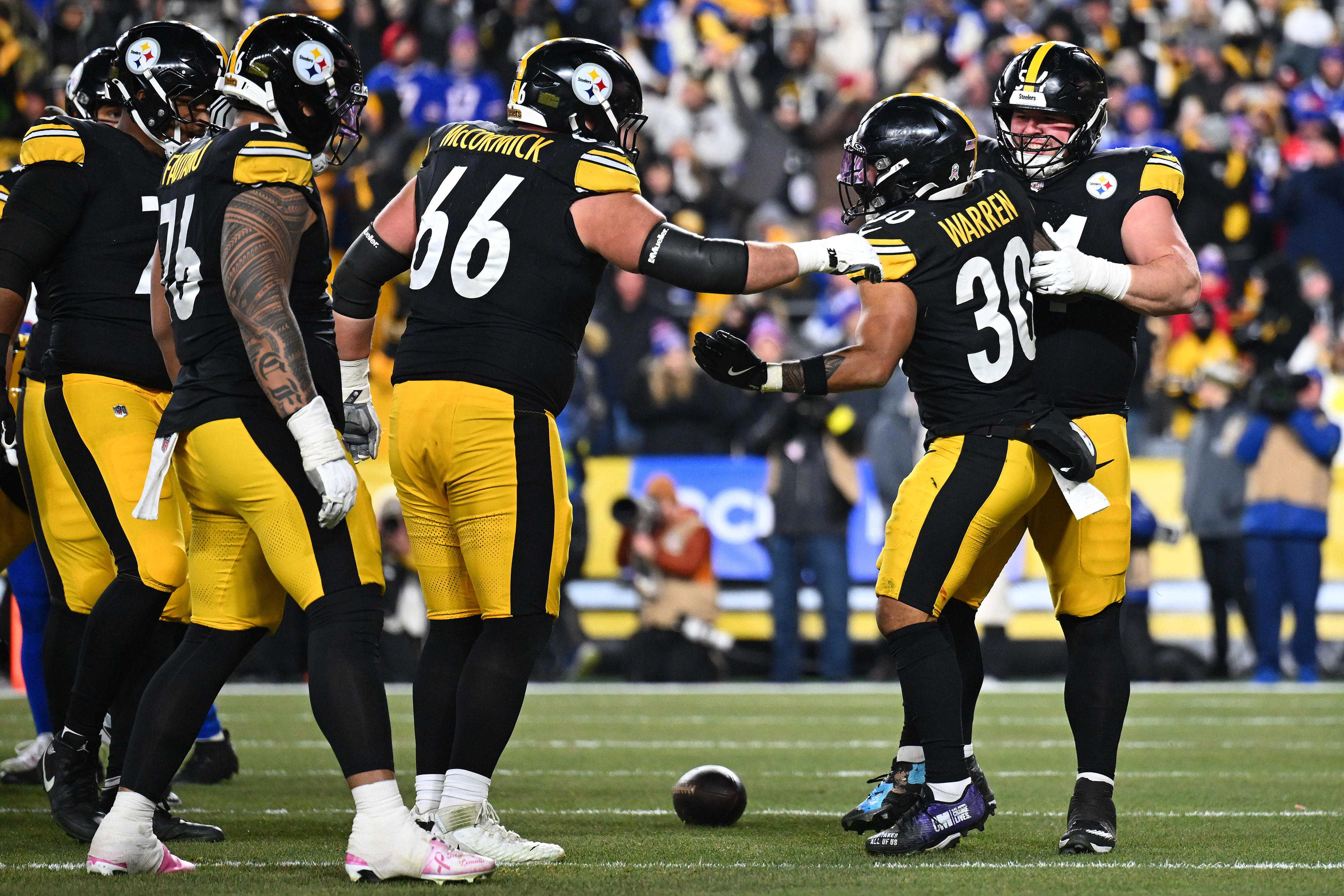 Steelers' top 10 offensive players vs. Texans: PFF grades