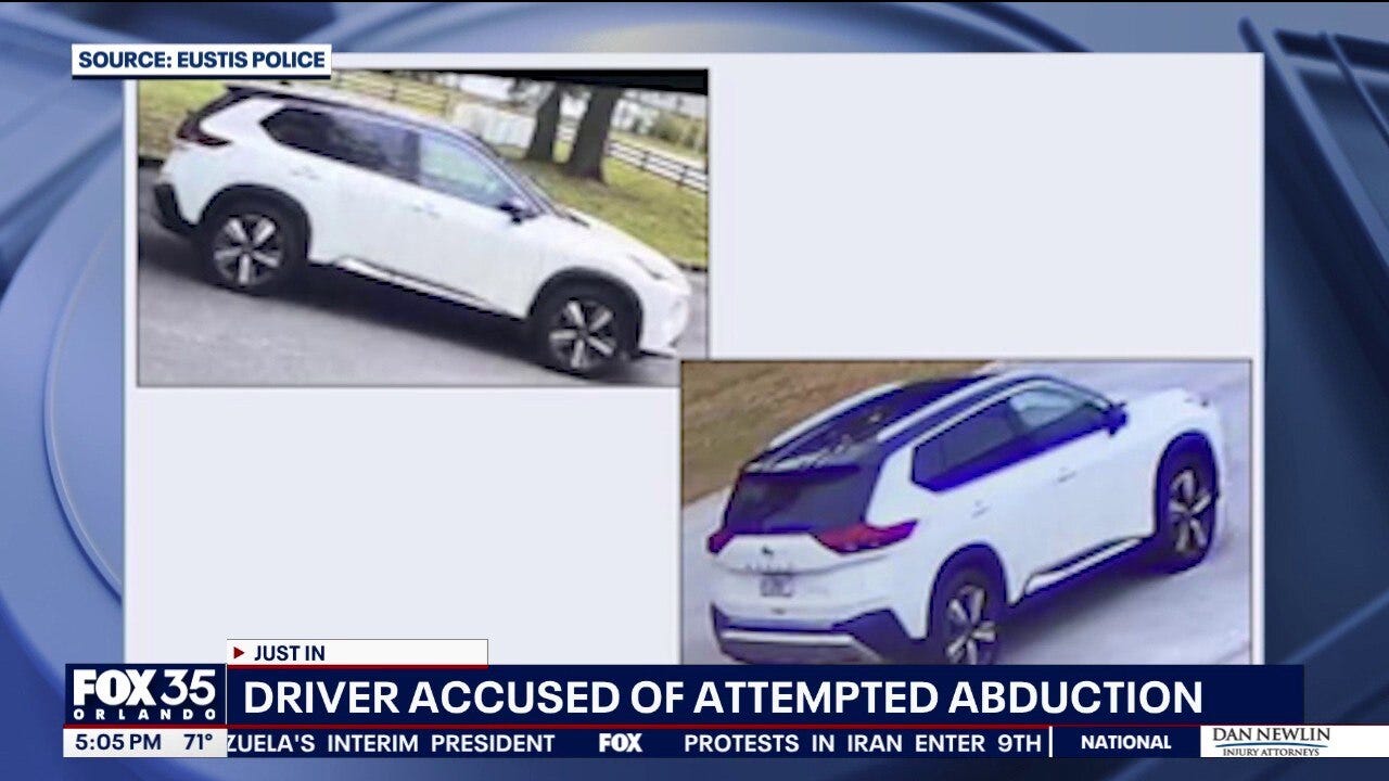 Eustis police search for white SUV in attempted abduction case