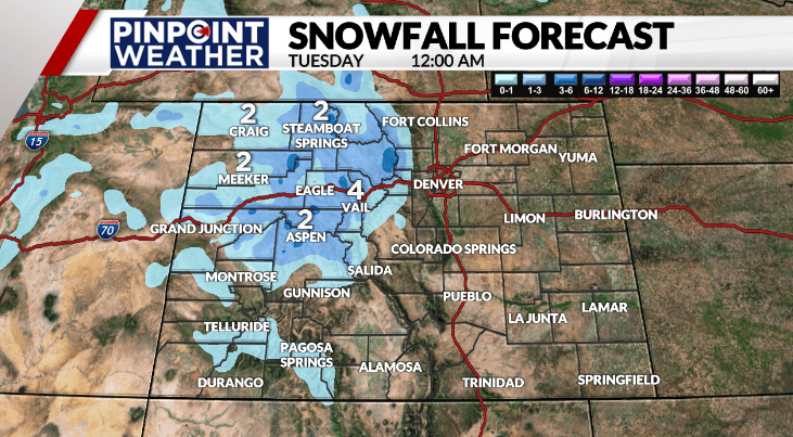 Denver weather: Mild through Wednesday, cooler second half of the week