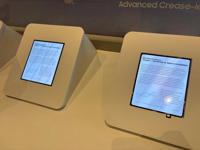 Samsung Display unveils AI-integrated OLED concepts at CES 2026