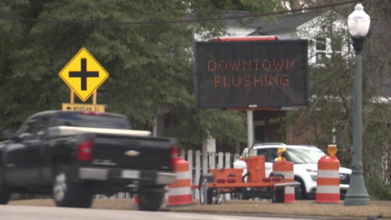 Hydrant flushing continues in Aiken