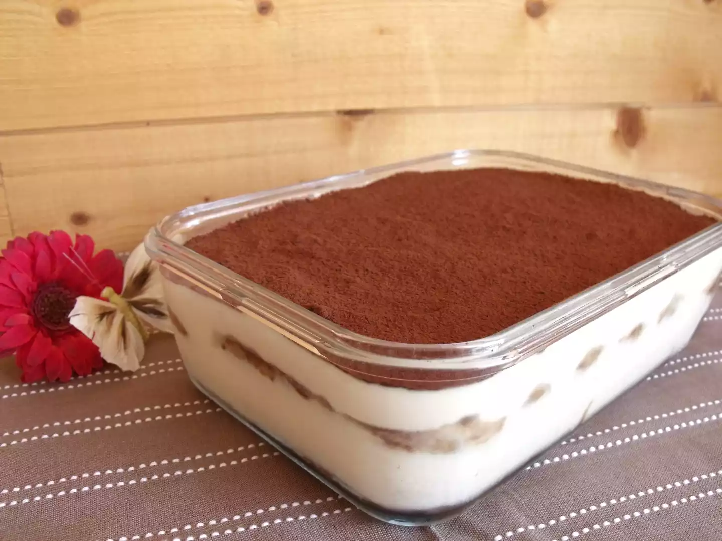 Tiramisu au chocolat (recette Tupperware)