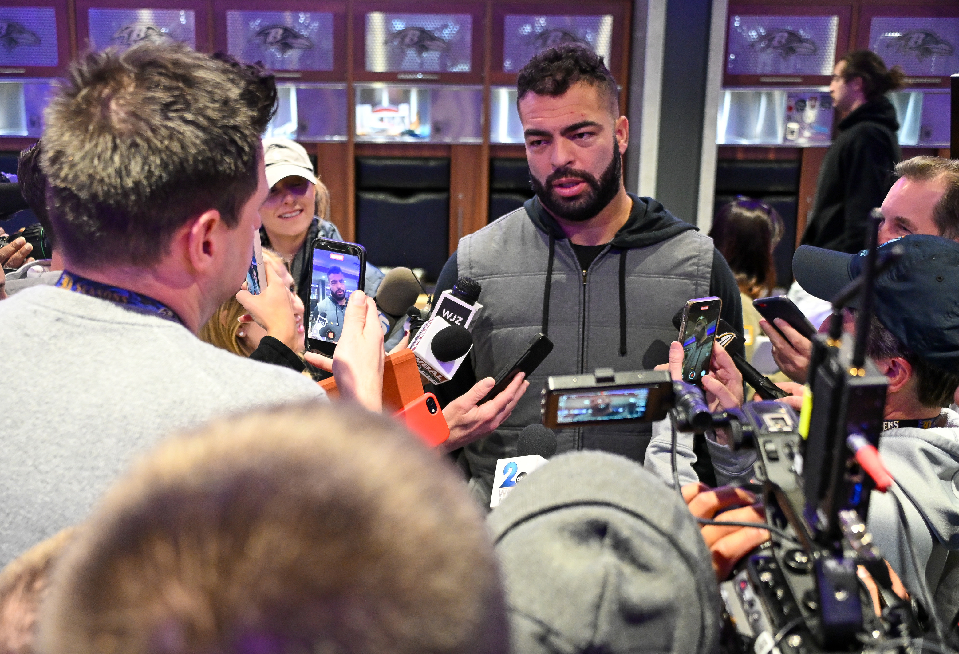 Ravens grapple with expected offseason roster shakeup: 'Gotta go get a job'
