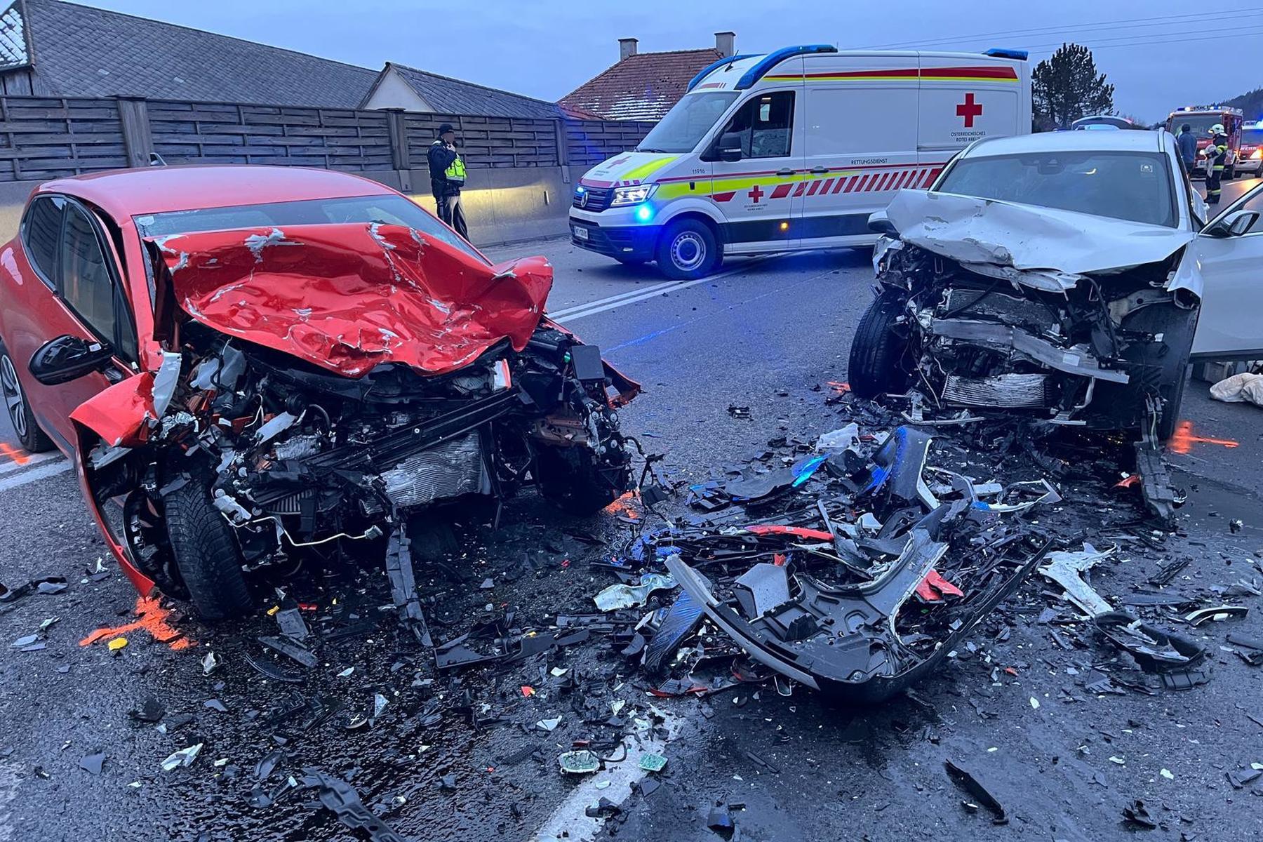 Vier Verletzte: Wieder ein Horrorunfall in St. Peter ob Judenburg