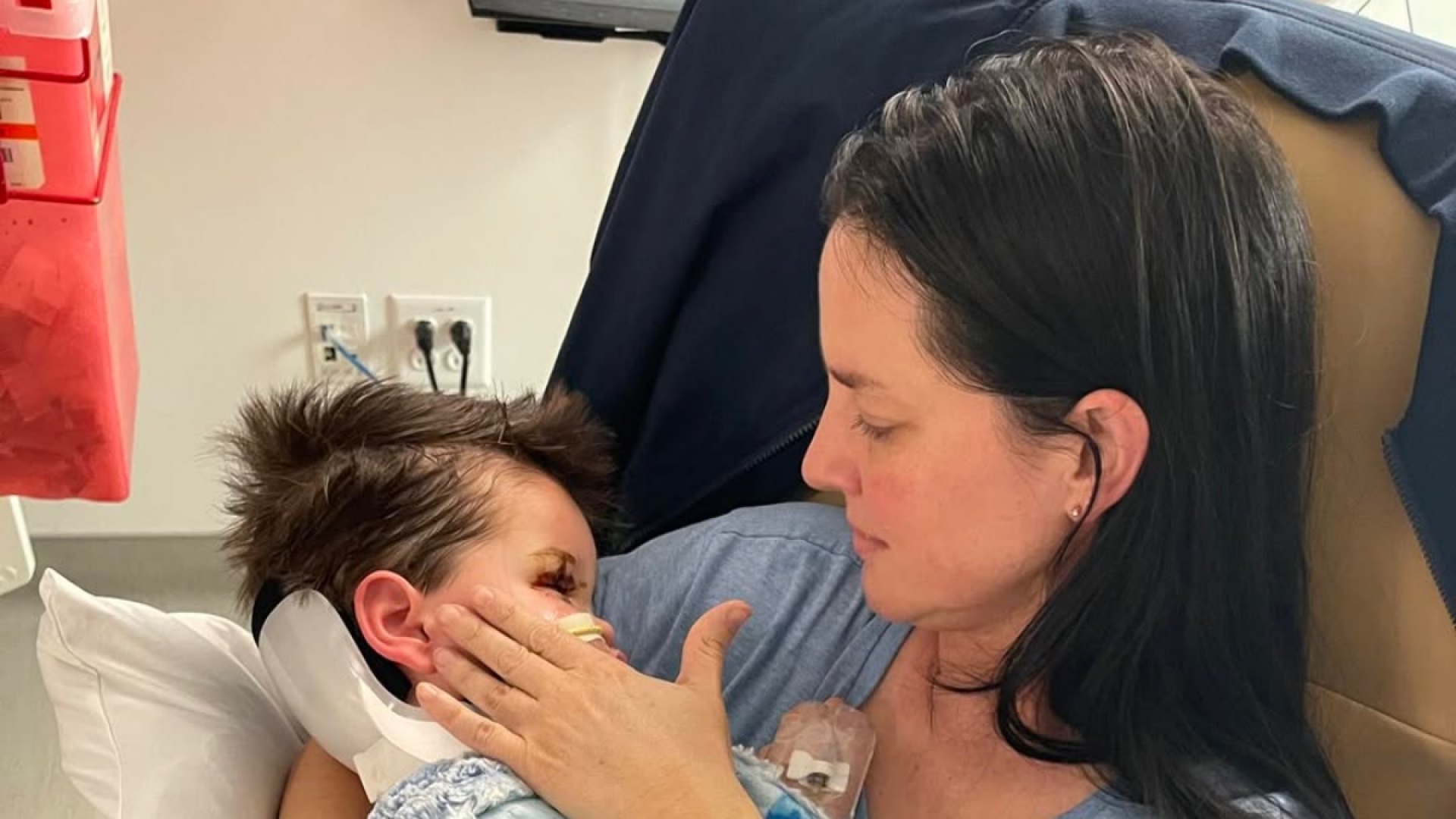 Influencer Kateka Goodman's son back in ICU after surviving car accident