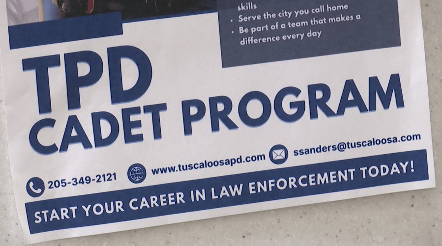 Tuscaloosa Police Department hopes to start cadet program