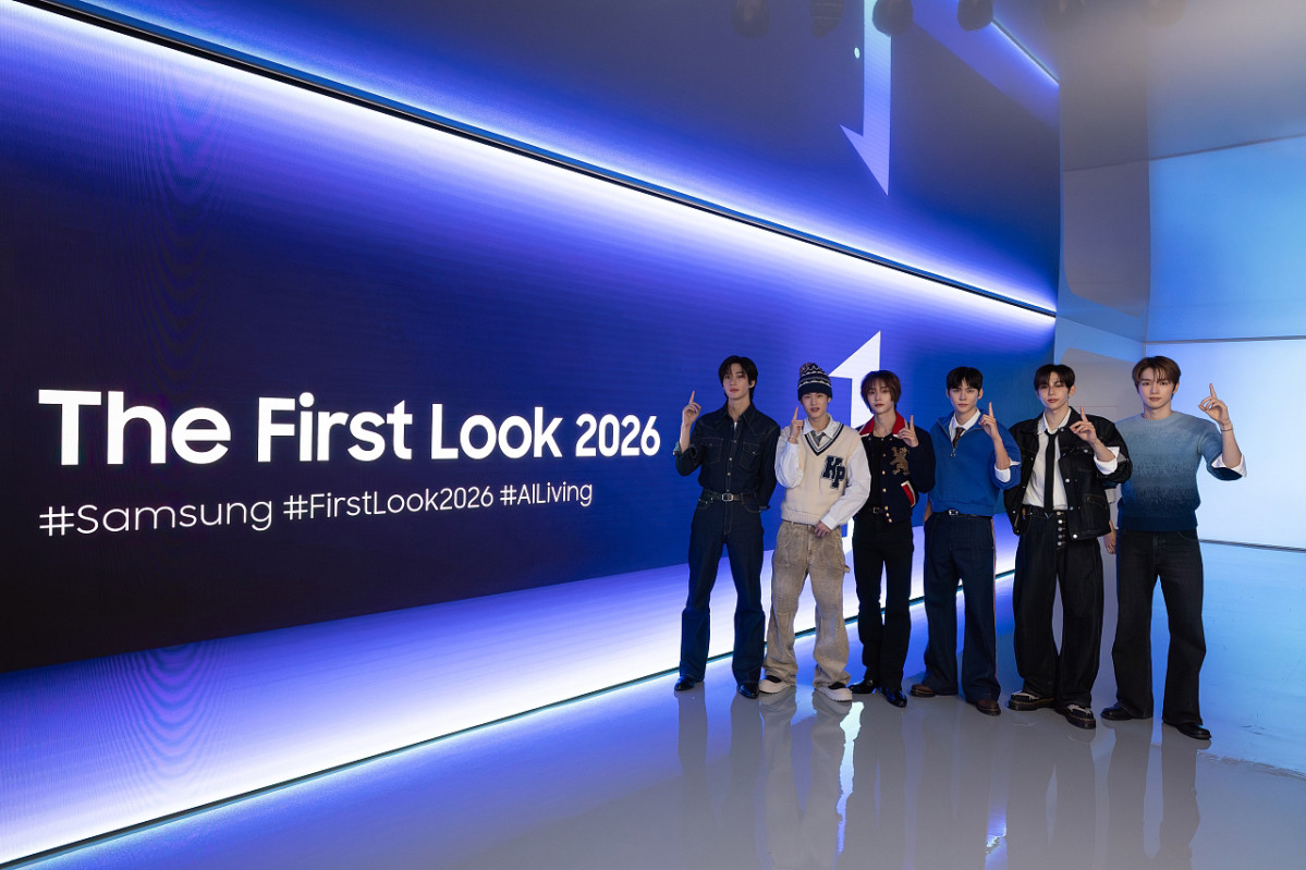 삼성 무대에 아이돌 '라이즈'가 왜? '일상 속 AI' 경험 선봬 [CES 2026]