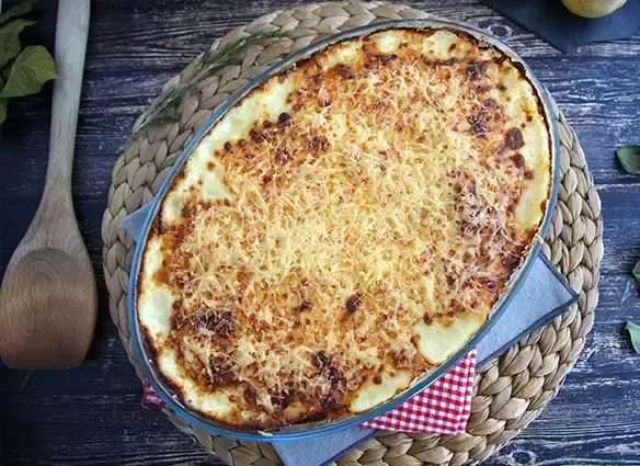 Cod fish with cream, the Portuguese recipe