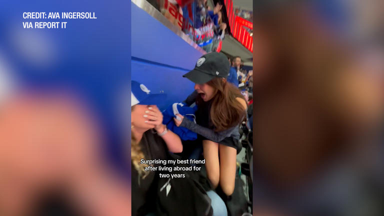 Best friends reunite in 'perfectly timed' surprise at Tampa Bay ...