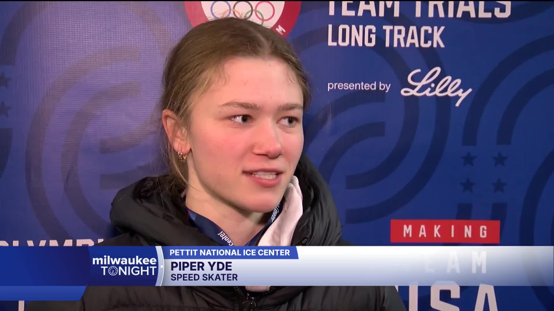 Piper Yde comes full circle at Olympic speed skating trials