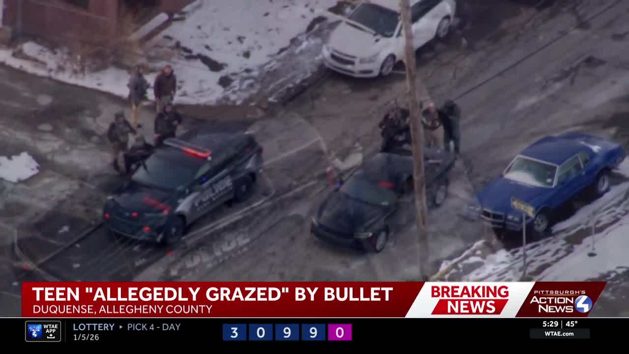 Student allegedly grazed by bullet during dismissal in city of Duquesne ...