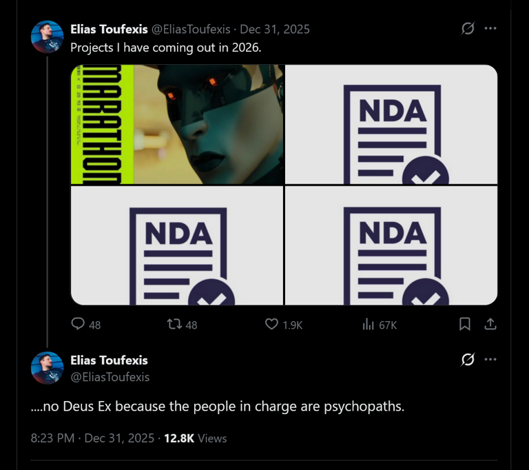 No new Deus Ex game this year, according to Adam Jensen actor Elias ...