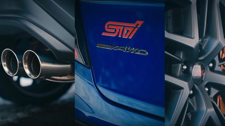 New Subaru WRX STI teased ahead of 2026 Tokyo Auto Salon