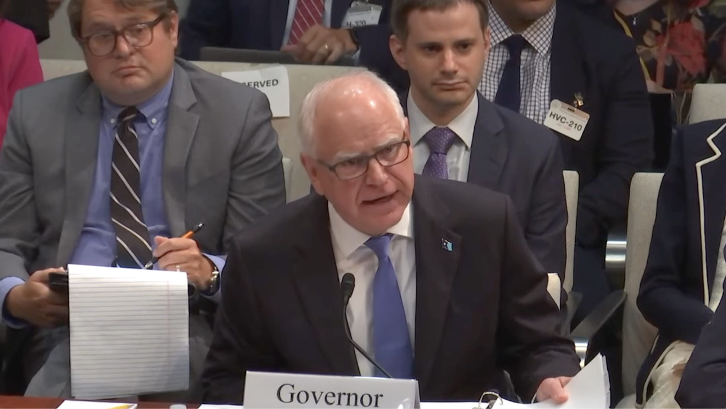 'Do your job': Tim Walz speaks truth to power, demands accountability ...