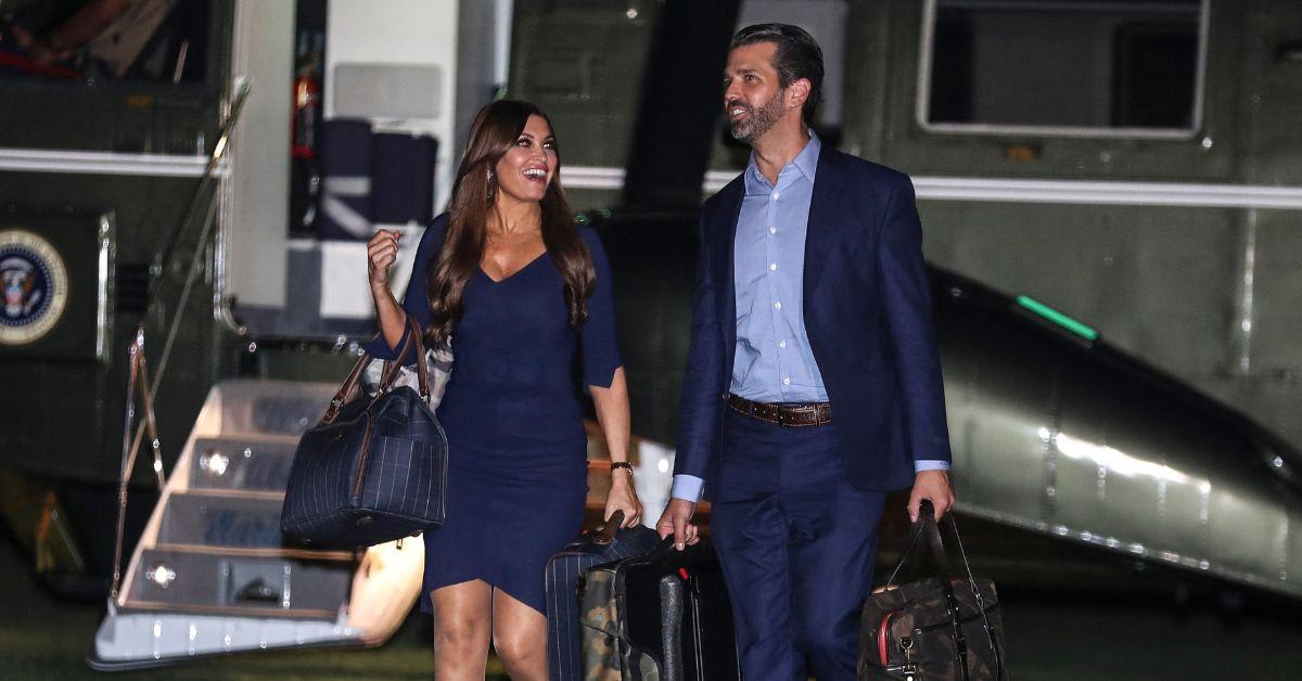 Kimberly Guilfoyle reacts to ex-fiancé Donald Trump Jr.'s engagement to ...