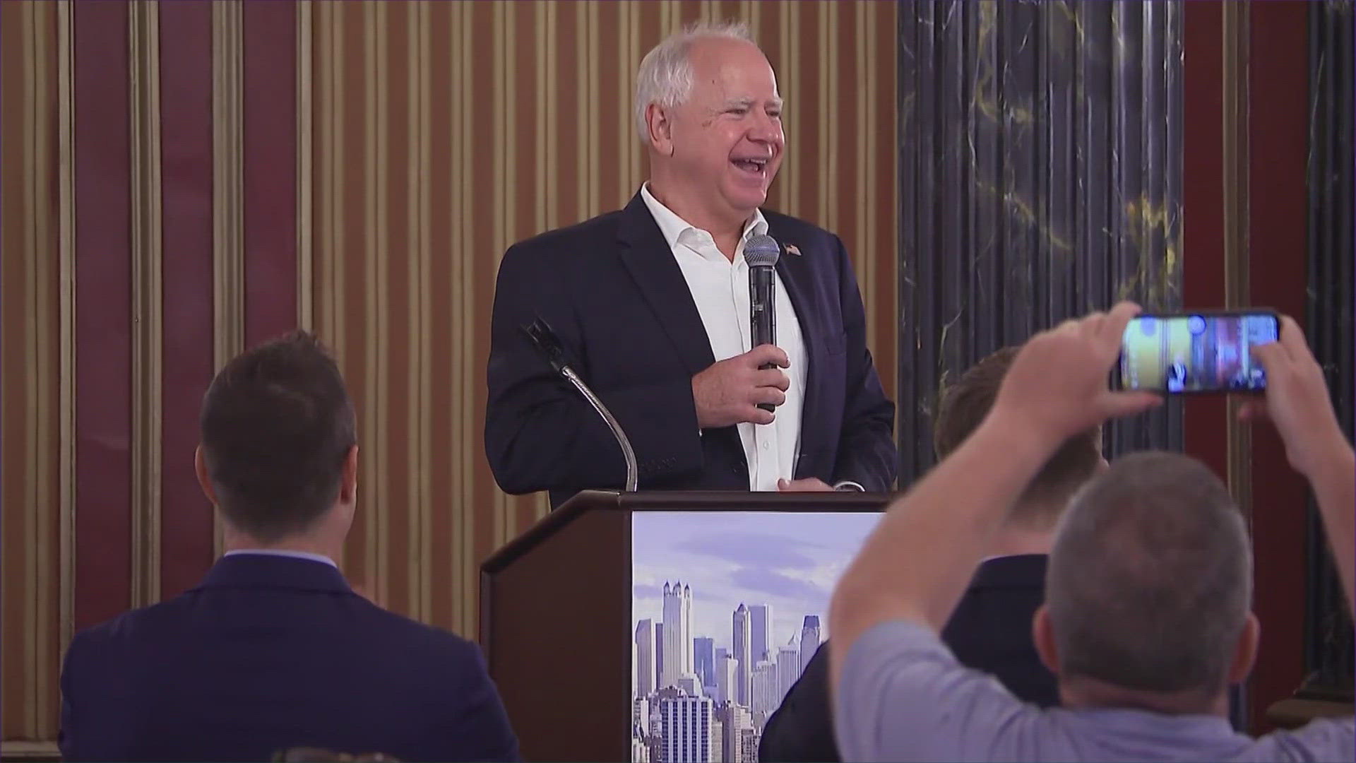 Minnesota Gov. Tim Walz ends reelection campaign